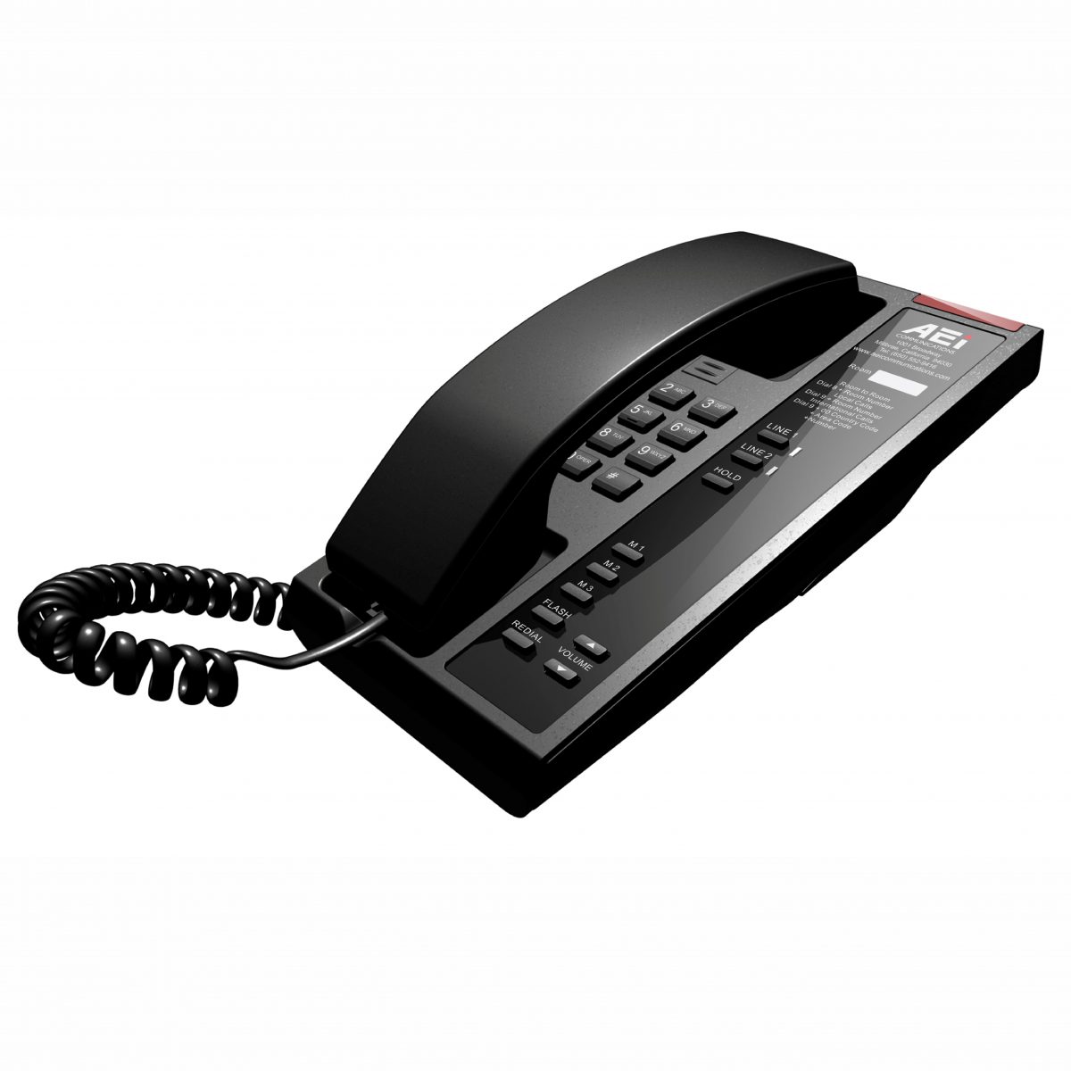 AGR-8106-SMK - Single-Line Analog Cordless Telephone with Dual Keypad ...