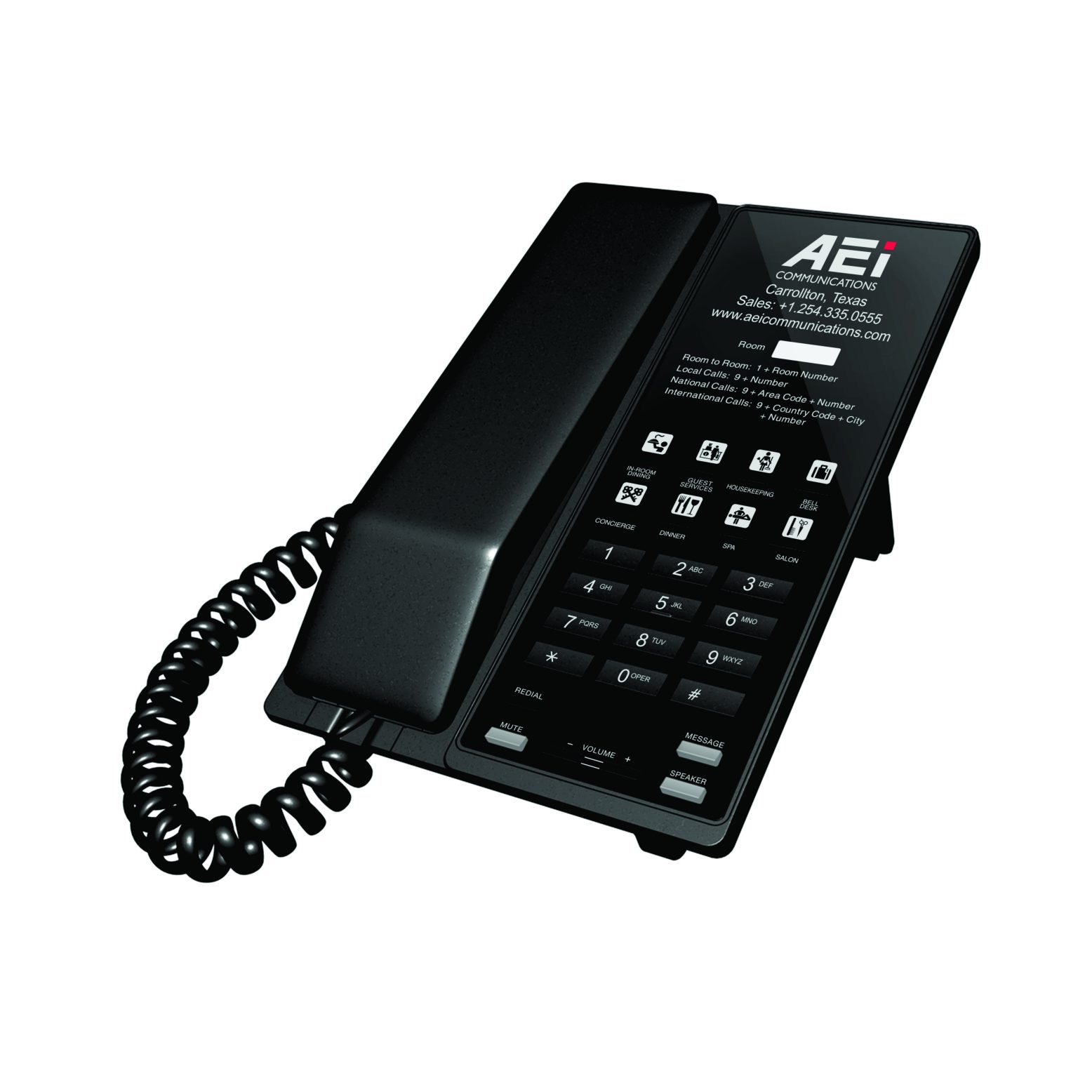 VM-6108-S(A) Single-Line Analog Speakerphone - AEI Communications